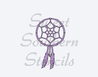 Dreamcatcher stencil | Etsy