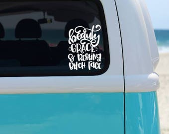 Girly car decals | Etsy
