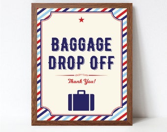 Luggage drop off | Etsy