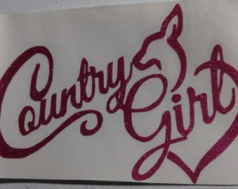 Country girl decal | Etsy