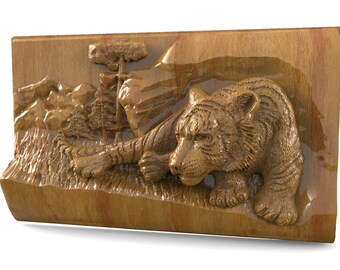 Cnc relief carving | Etsy