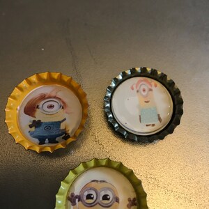 Minion magnets | Etsy