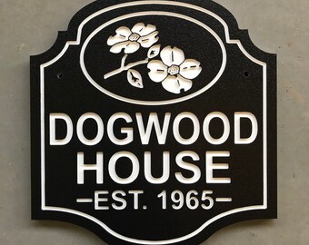 Custom outdoor name signs | Etsy