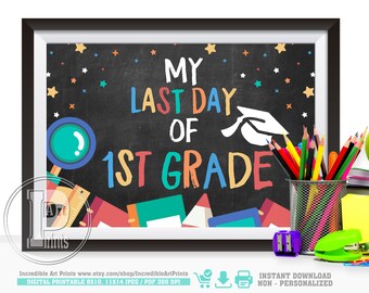 1st grade sign | Etsy