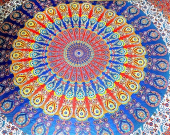 Mandala tapestry | Etsy