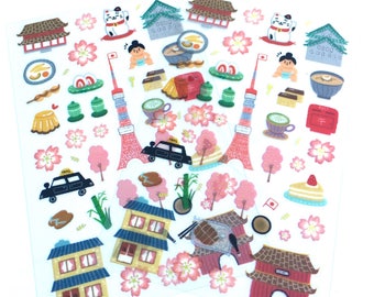 Asian stickers | Etsy