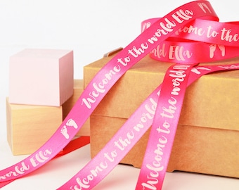 Baby girl ribbon | Etsy