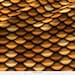 Medieval Armor Fabric Scale Armour Gold Brass Copper By