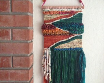 Handwoven wall art | Etsy