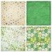 St. Patrick's Day Digital Paper Textured Background