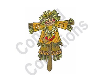 Scarecrow embroidery | Etsy