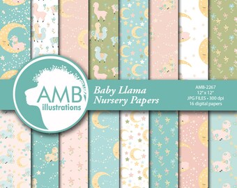 Llama pattern | Etsy