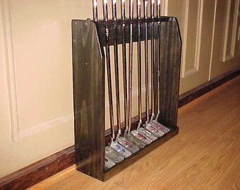 Golf club display | Etsy