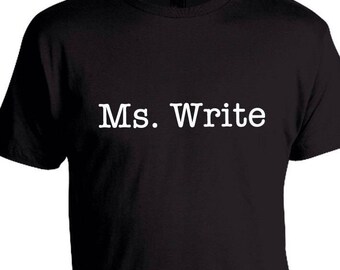 Writers tshirts | Etsy
