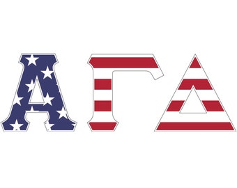 Alpha gamma delta flag | Etsy