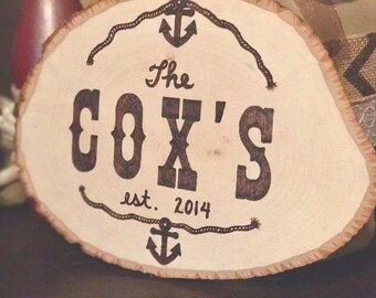 Wood burned sign | Etsy