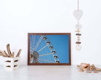 3D paper craft ferris wheel Paper Craft Printable PDF