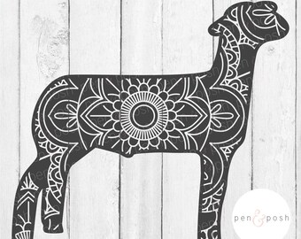 Sheep stencil | Etsy