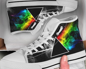 Pink floyd shoes | Etsy
