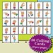 Finger Alphabet 5x5 Bingo printable PDFs contain everything