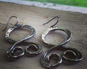 Rune Earrings Viking Jewelry Rune Jewelry Viking Earrings