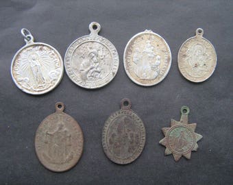 Christian medallion | Etsy