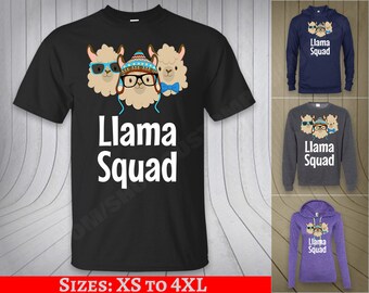Llama squad | Etsy