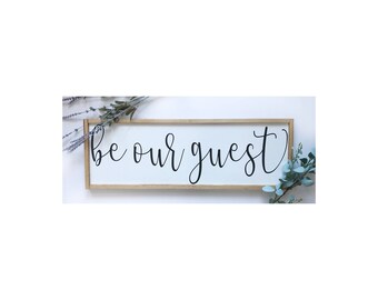 Be our guest | Etsy