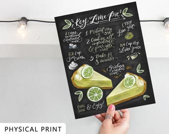 Key Lime Pie Printable Digital Download Math Art Key Lime Pie