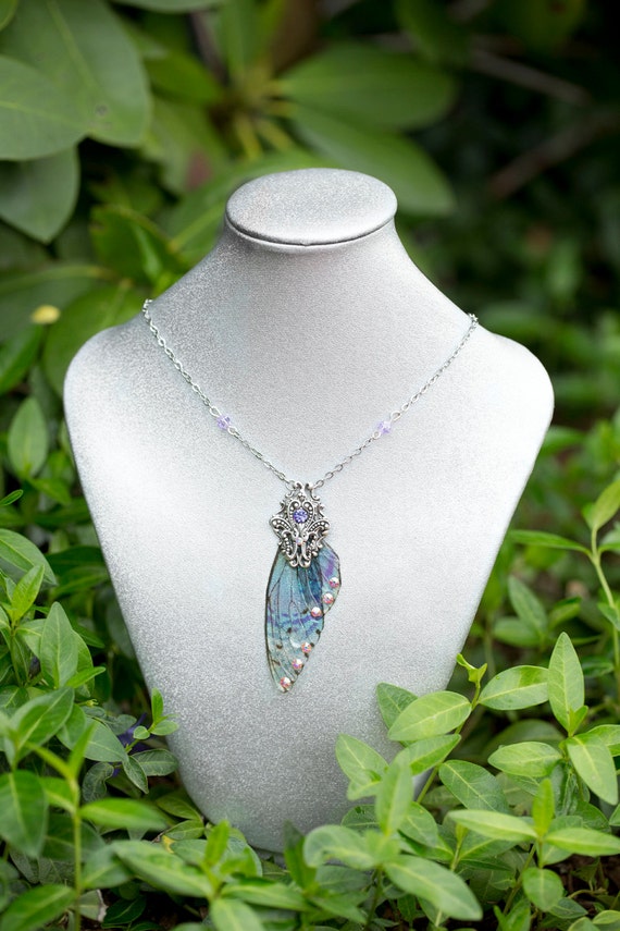 Sebille wing Necklace Silver