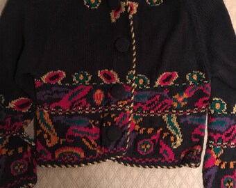 Hand knit sweater | Etsy