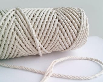 8mm cotton rope | Etsy