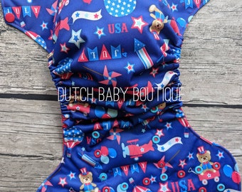4th of july cloth diapers | Etsy