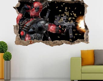 3d wall decals | Etsy