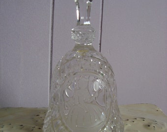 Crystal dinner bell | Etsy