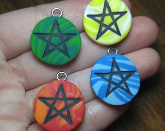 Polymer clay charm | Etsy