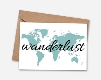 Travel greeting card | Etsy