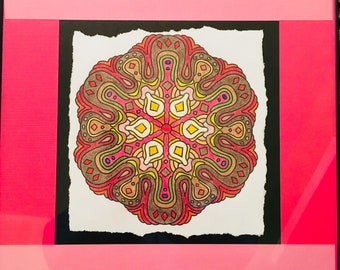 Mandala wall art | Etsy