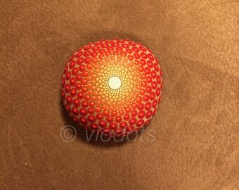 Mandala stone | Etsy