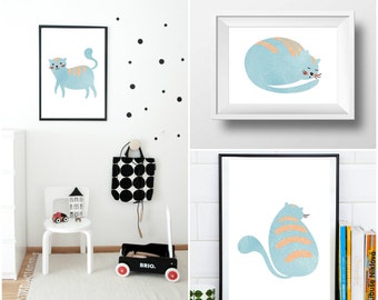 Cat Poster Ideas Funny Cat Posters Cat Print Dress Cat Lady