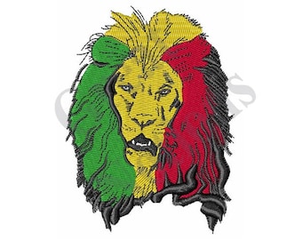 Rasta lion | Etsy