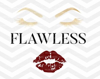 Flawless svg | Etsy