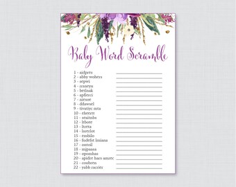 Orange Pumpkin Baby Shower What's in Your Phone Game