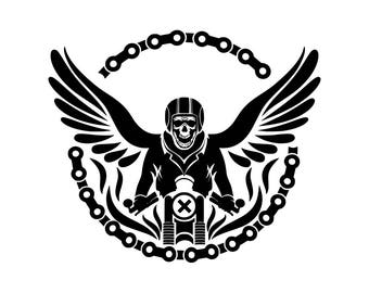 Motorcycle dxf | Etsy