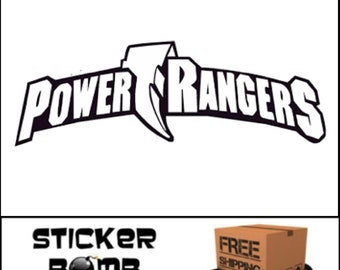 Power rangers decal | Etsy
