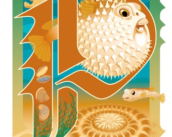 Illuminated alphabet | Etsy