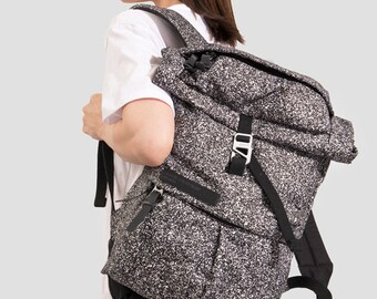 Rolltop backpack | Etsy