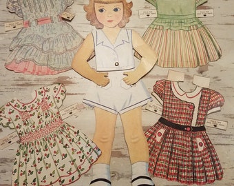 Paper Dolls From The 1960s