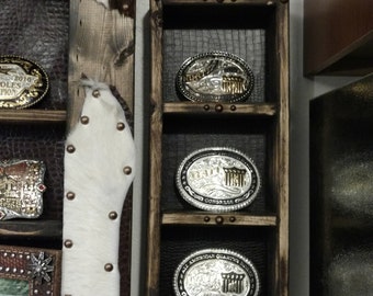 Belt buckle display | Etsy