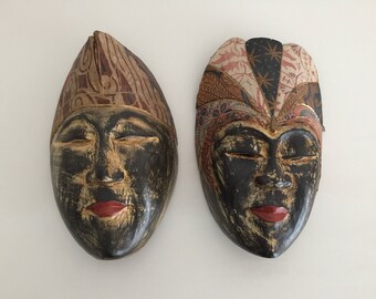 Indonesische maskers | Etsy